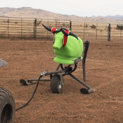 Bad Handle Bungee Sled Tow Rope | 7K Roping